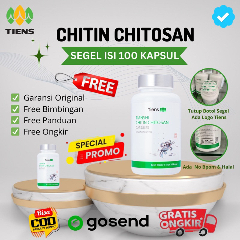Jual [COD] TIANSHI CHITIN CHITOSAN CAPSULES | PELANGSING BADAN CEPAT ...