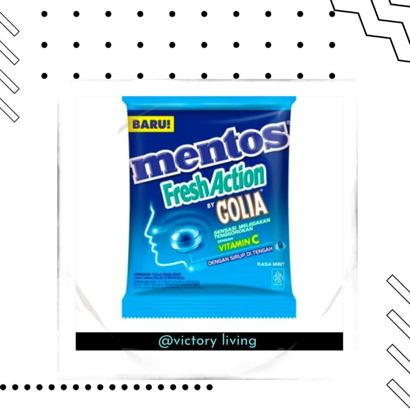 Jual Mentos Fresh Action Golia Pouch | Shopee Indonesia