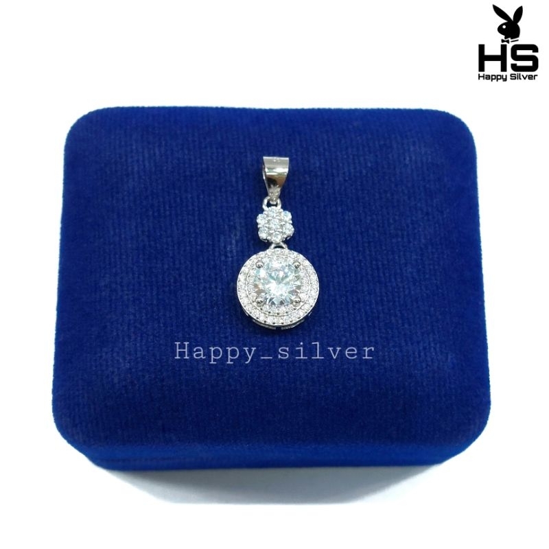 Jual Liontin Perak Silver 925 Lapis Emas Putih Model Liontin Emas ...