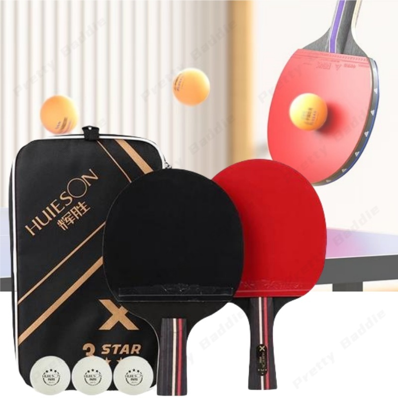 Jual Set Raket Tenis Meja Asli Set Raket Peregangan Premium Raket Kayu ...