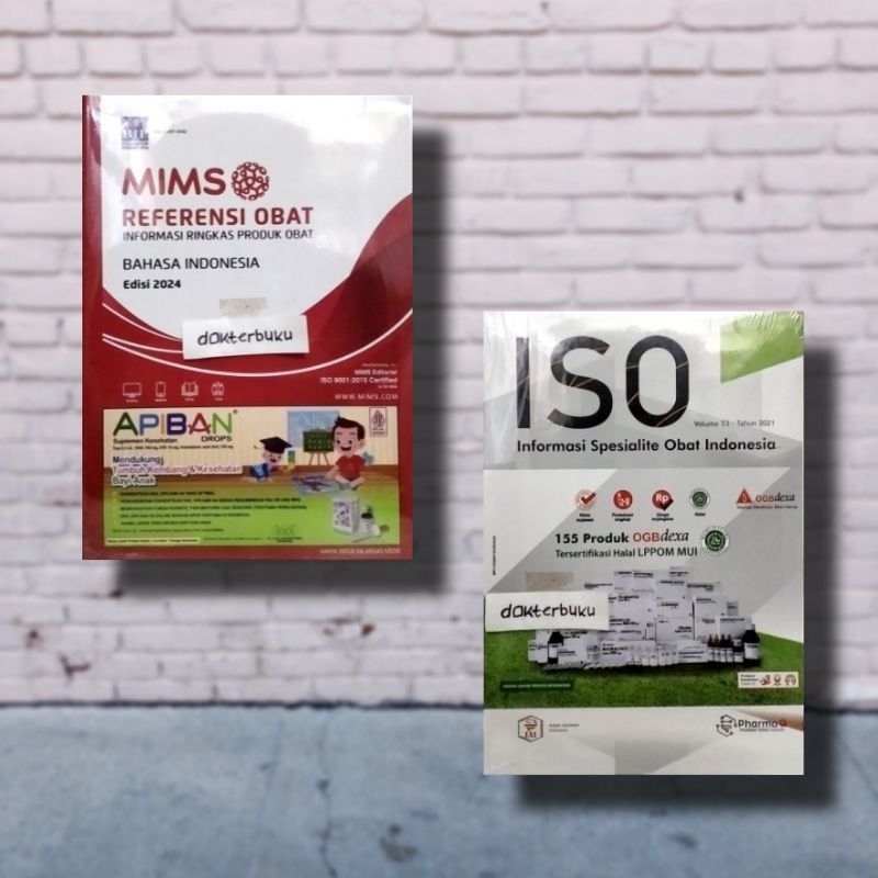 Jual PAKET 2 BUKU ISO VOLUME 53 TAHUN 2021 + MIMS REFERENSI OBAT EDISI ...