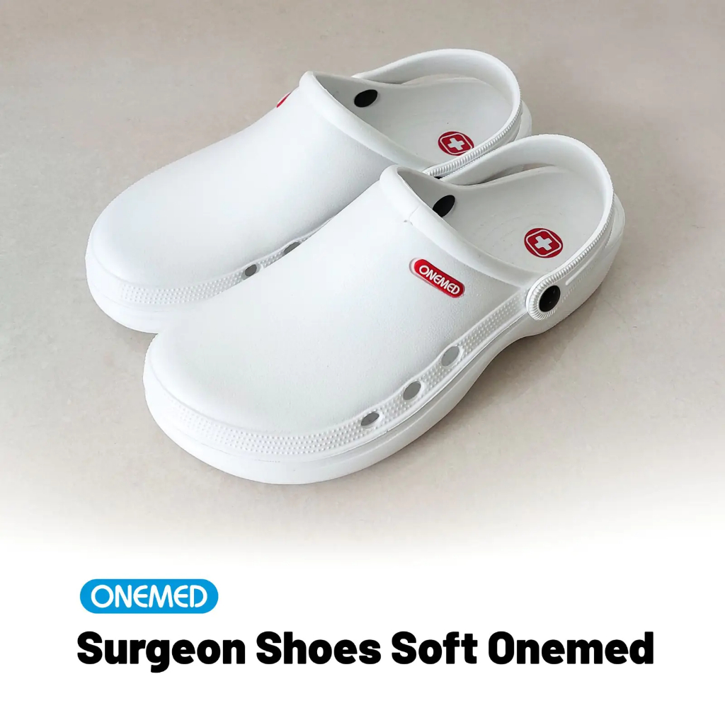 Jual ONEMED Surgeon Shoes Soft / Sepatu Sandal Dokter Perawat Operasi ...