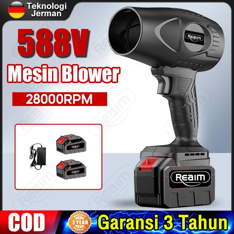 Jual Mesin Blower Angin Mini Portable Cordless Baterai Brushless Peniup ...
