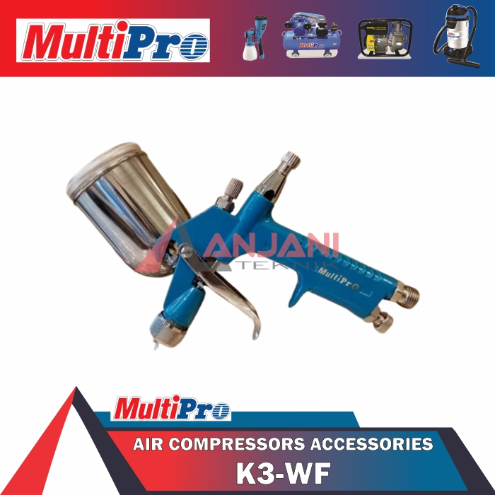 Jual MULTIPRO K 3 A MP ALAT SEMPROT CAT KOMPRESOR SPRAY GUN K3A K3 3A ...