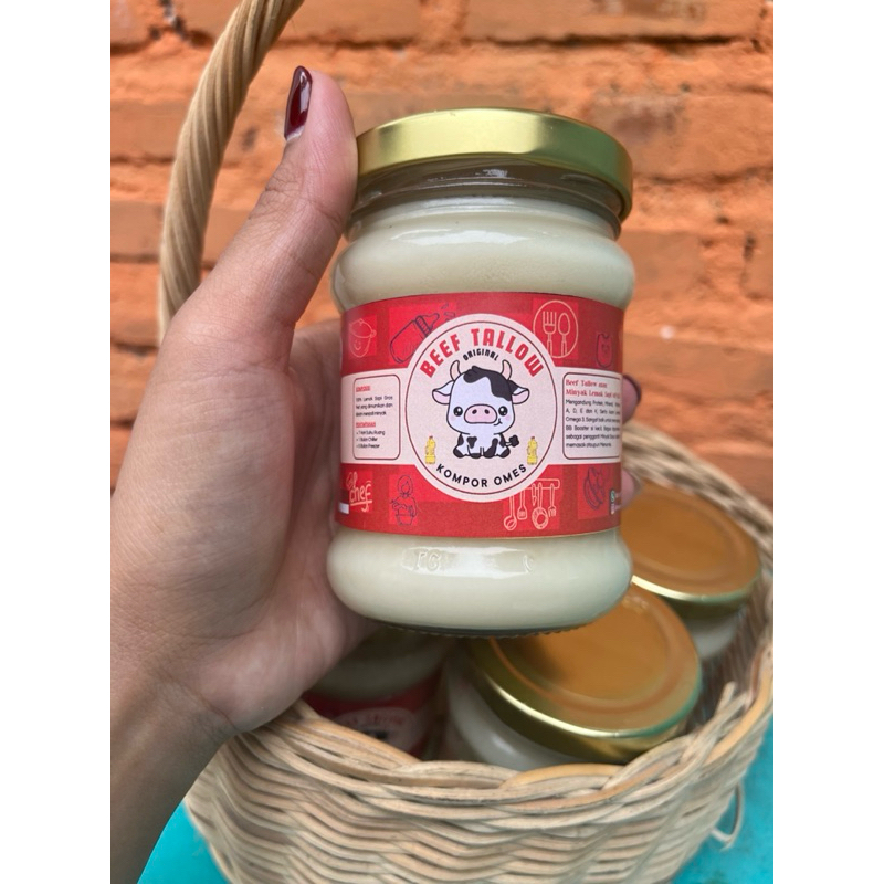 Jual BEEF TALLOW MPASi 200ml / Minyak Lemak Sapi / Beef Fat Oil ...