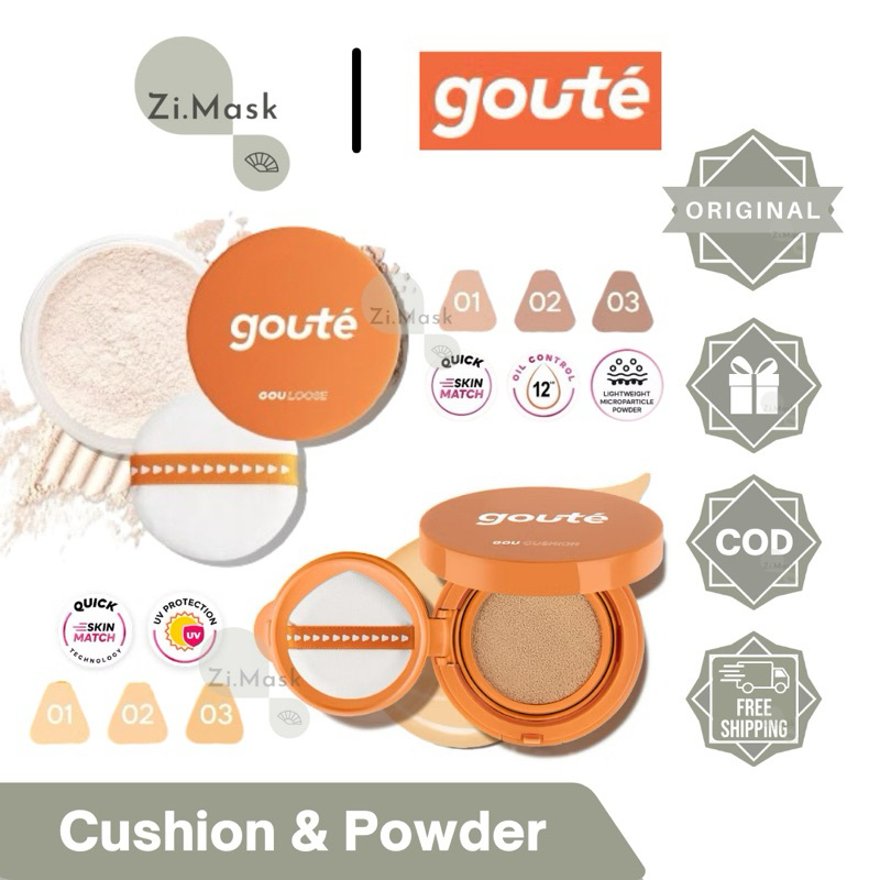 Jual GOUTE Goucushion Dewy Finish Cushion with Glowing Look | GOUTE ...