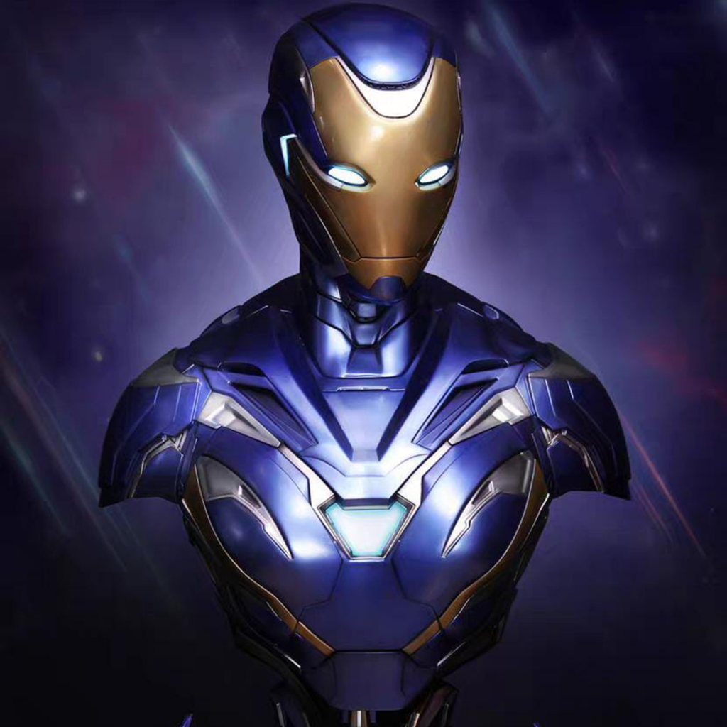 Jual Iron Man Mark 49 Bust Statue 79 CM Superhero Figure Premium Hype ...