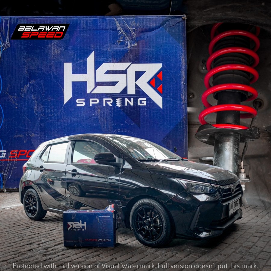 Jual LOWERINGKIT HSR RED PER CEPER AGYA AYLA 2014-2022 - GRATIS PASANG ...