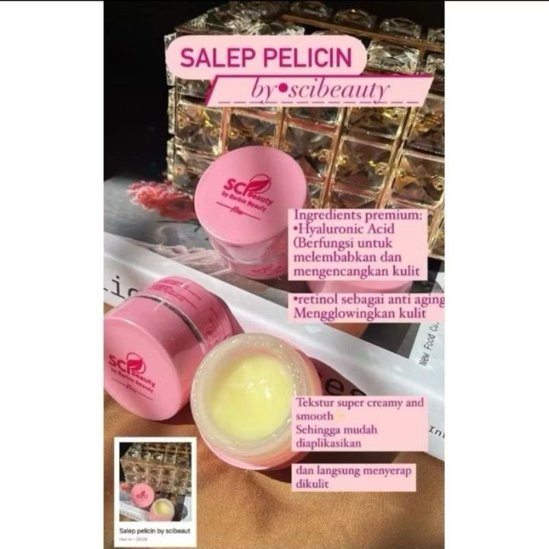 Jual SALEP PELICIN SCI NEW PINK BPOM ORIGINAL 100% | Shopee Indonesia