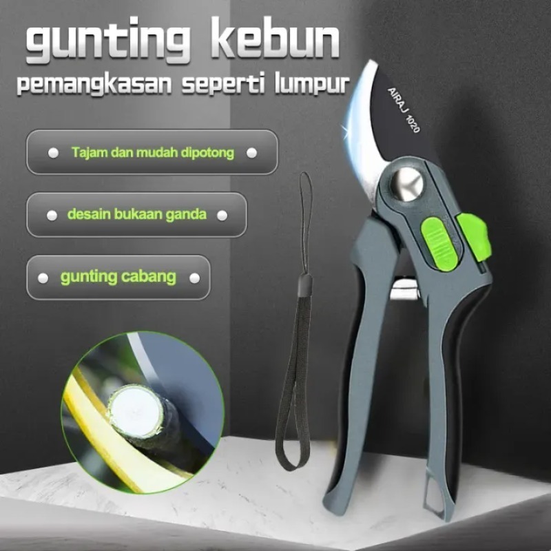 Jual Gunting dahan dan ranting Gunting baja ringan super tajam Gunting ...