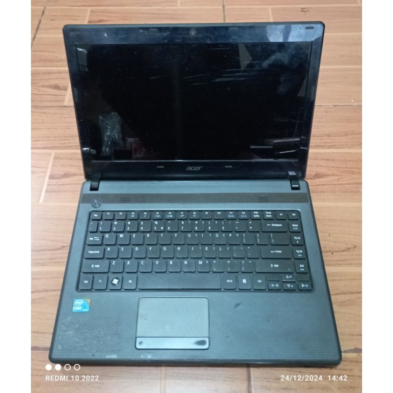 Jual Laptop Acer Aspire 4739 series Intel Core i3 DDR3 kondisi MATOT ...