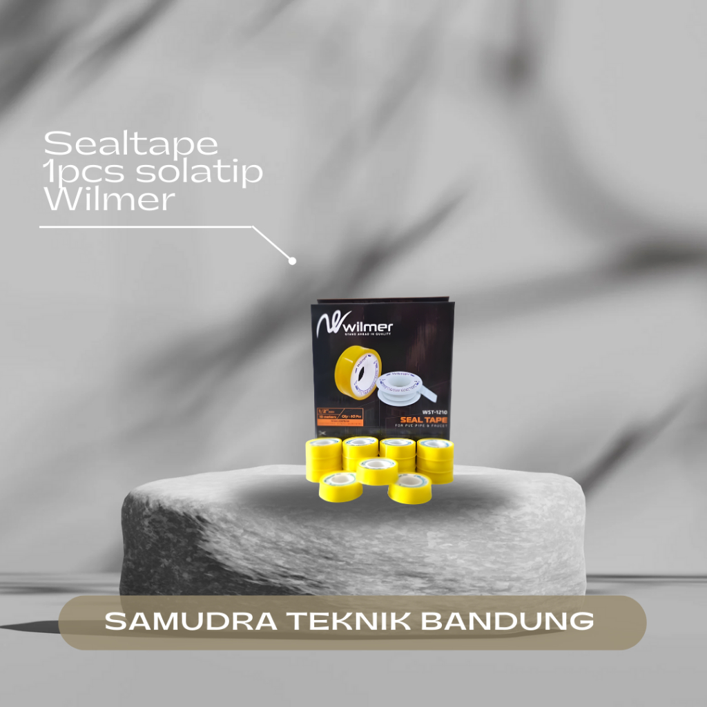 Jual Sealtape 1pcs solatip Wilmer Seal Tape seltip putih | Shopee Indonesia