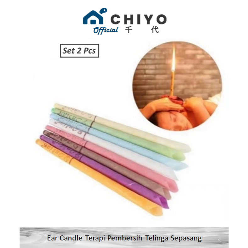 Jual CHIYO Living - Ear Candle Indian lilin Pembersih Terapi Telinga ...