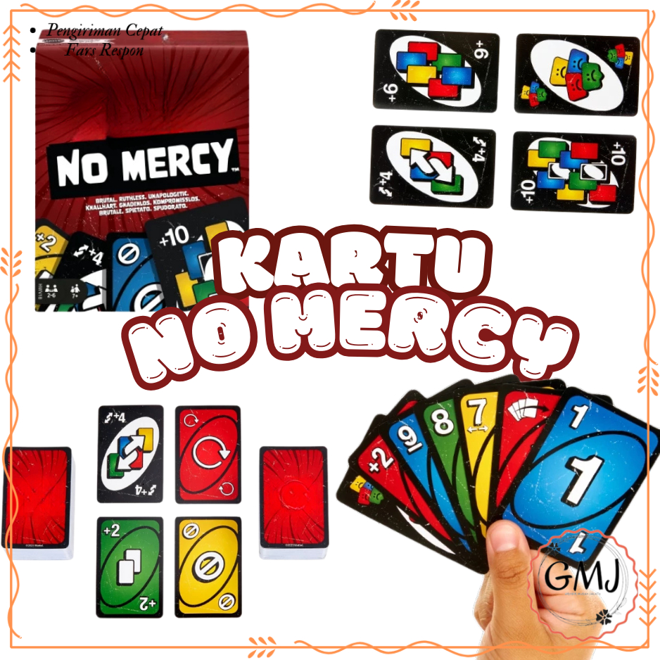 Jual GMJ Kartu Show Em No Mercy Permainan Kartu Mainan Kartu Card Board ...