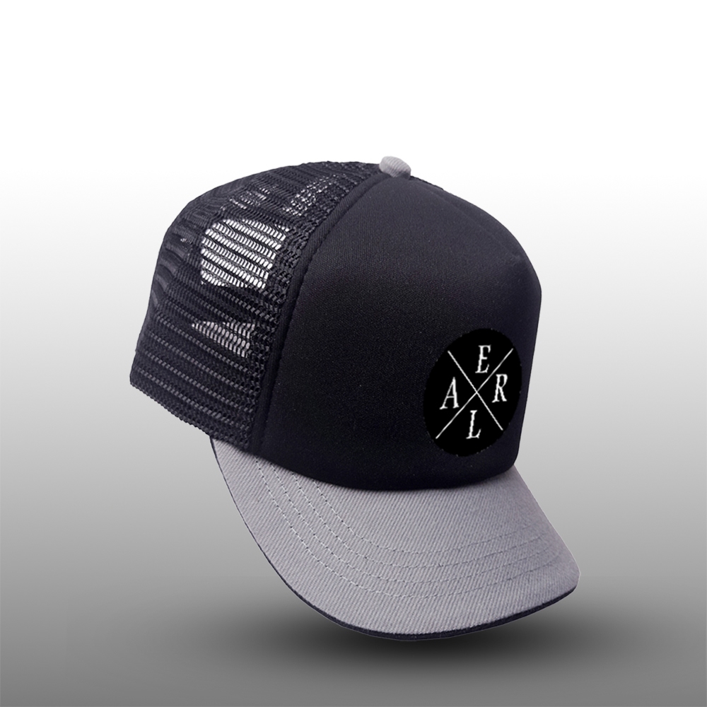 Jual Aerial Original - Topi Trucker Caps Black Visor Pendek, Topi ...