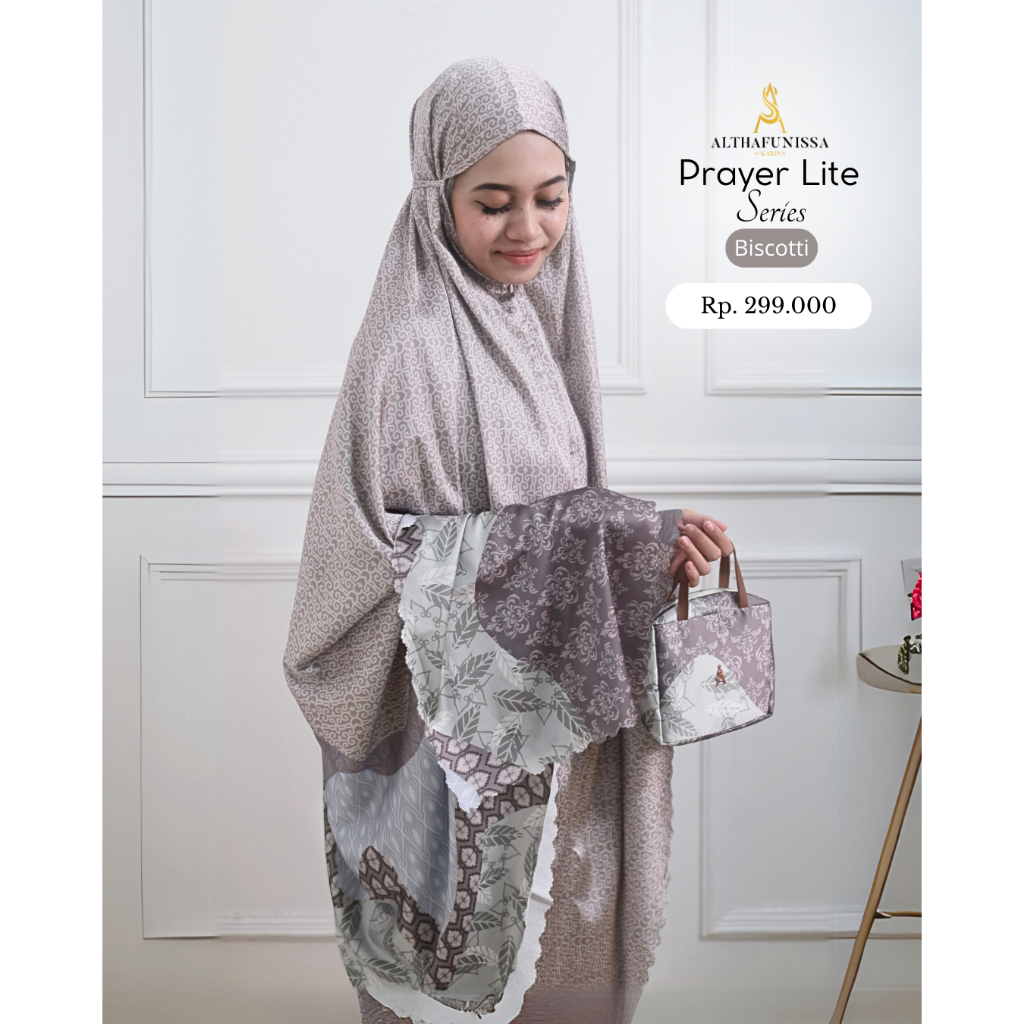 Jual Althafunissa - Prayer Lite Series Biscotti / Mukena Premium / Prayerset Premium | Shopee ...