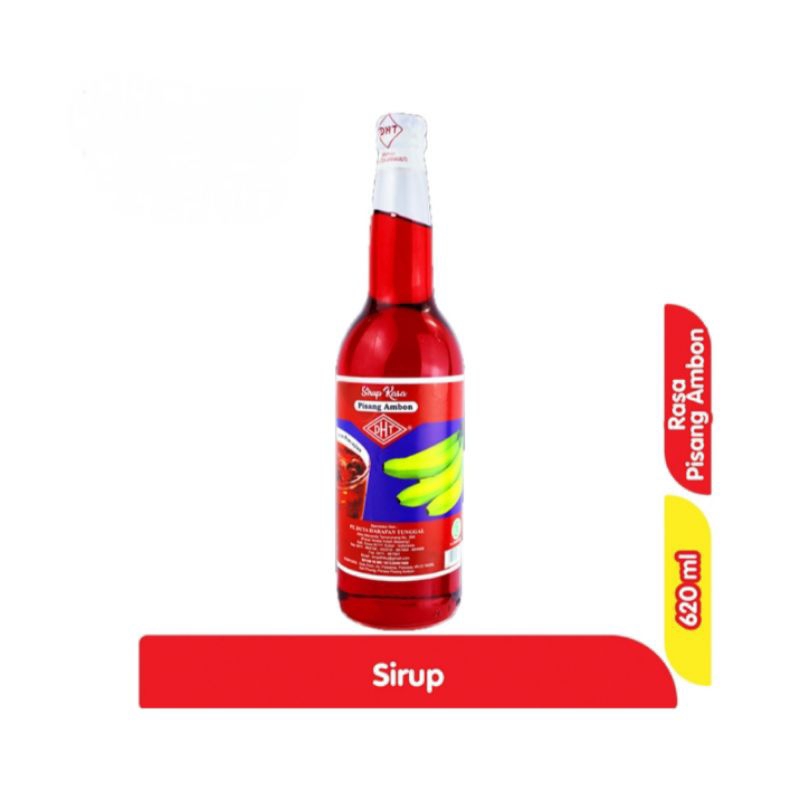Jual DHT Sirup Pisang Ambon 620 ml khas Makassar | Shopee Indonesia