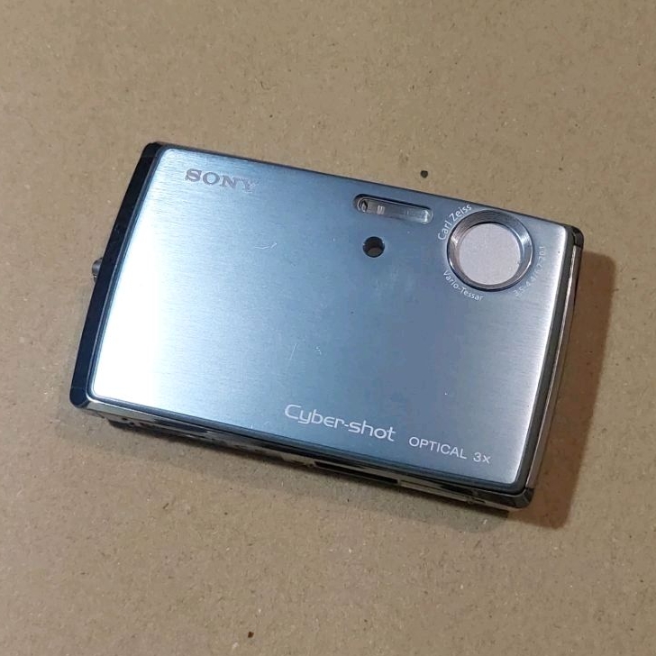 Jual Kamera Digicam Sony Cybershot DSC-T33 Blue FULL SET [Baca ...