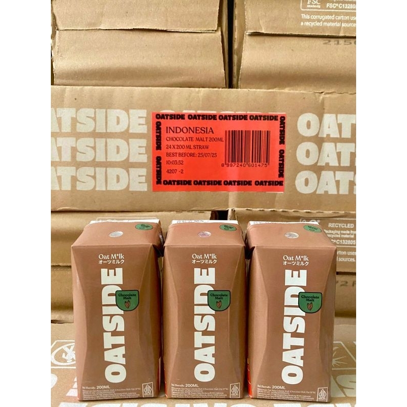 Jual Oatside Chocolate malt 200ml | Shopee Indonesia
