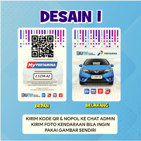 Jual Cetak Kartu | ID CARD | My Pertamina Barcode | BARCODE MY ...