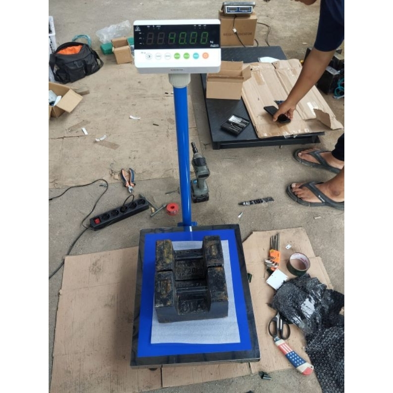 Jual timbangan duduk digital alexa gen-2 kapasitas 300kg size 50x60cm ...