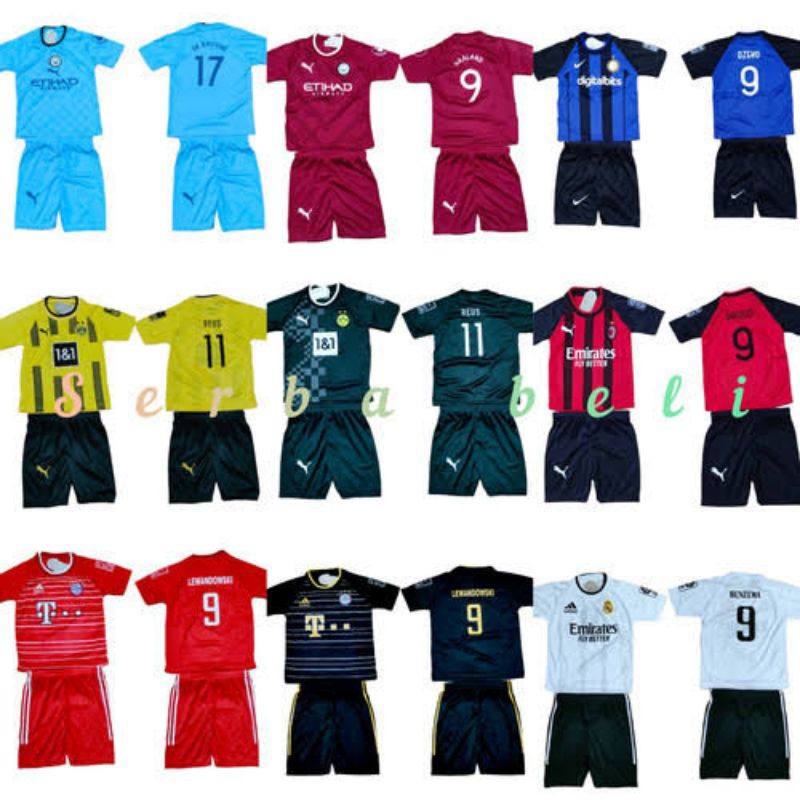 Jual Jersey anak anak all varian 2025 | Shopee Indonesia
