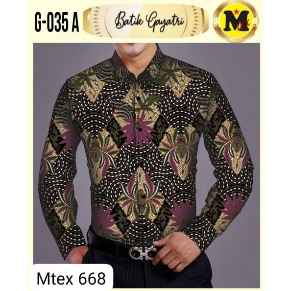 Jual KAIN BATIK GAYATRI KATUN POLY/KAIN BATIK KATUN METERAN/SERAGAM ...