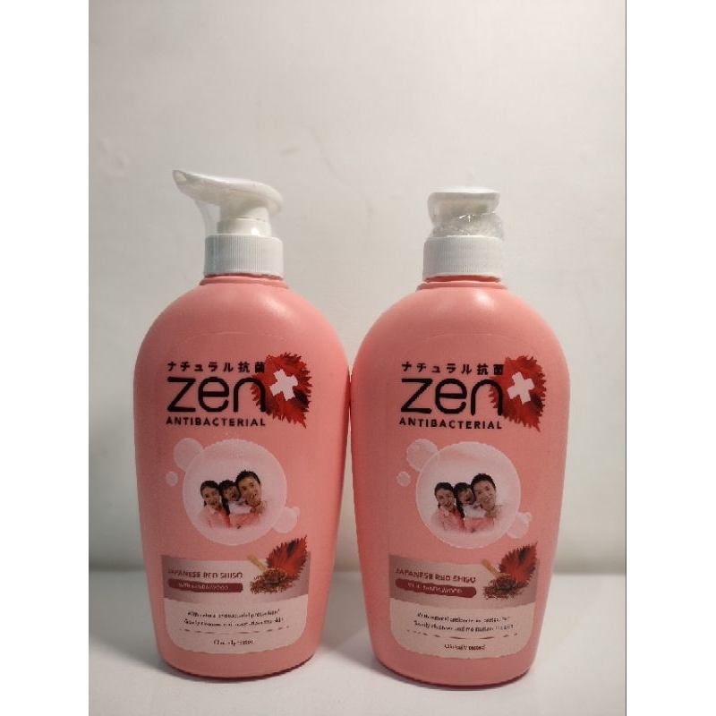 Jual Zen Antibacterial Japanese Red shiso Bodywash 480ml | Shopee Indonesia