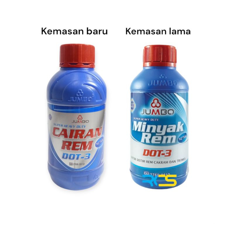 Jual Oli Rem Jumbo Dot3 300 Ml 1Pcs | Shopee Indonesia