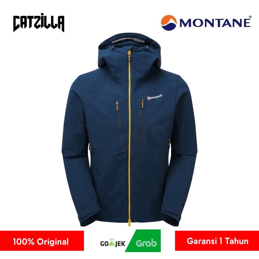 Jual Jaket Gunung Montane Dyno XT Jacket Color Narwhal Blue | Shopee ...