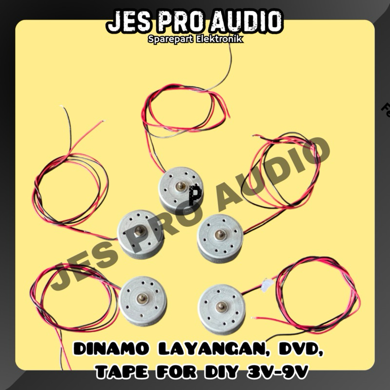 Jual DINAMO LAYANGAN, DVD, TAPE FOR DIY 3V-9V | Shopee Indonesia