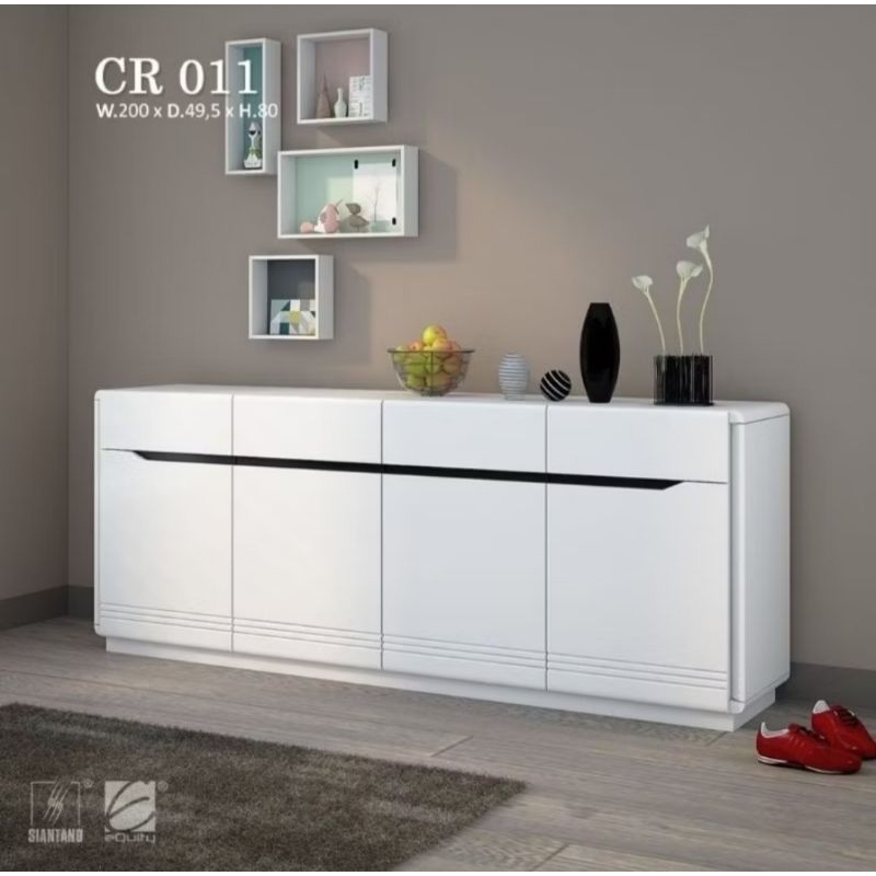 Jual RAK TV MEJA TV MEJA SERBAGUNA BUFET LACI MINIMALIS CR 011 SIANTANO BUFET PANJANG DMC GROUP ...