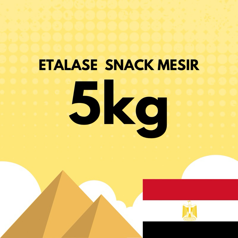 Jual JANGAN CO ETALASE 5kg RESELLER SNACK MESIR | Shopee Indonesia