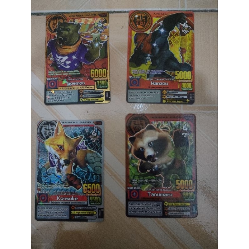 Jual KARTU ANIMAL KAISER KW "Ninja"(Bisa Scan Mesin) | Shopee Indonesia