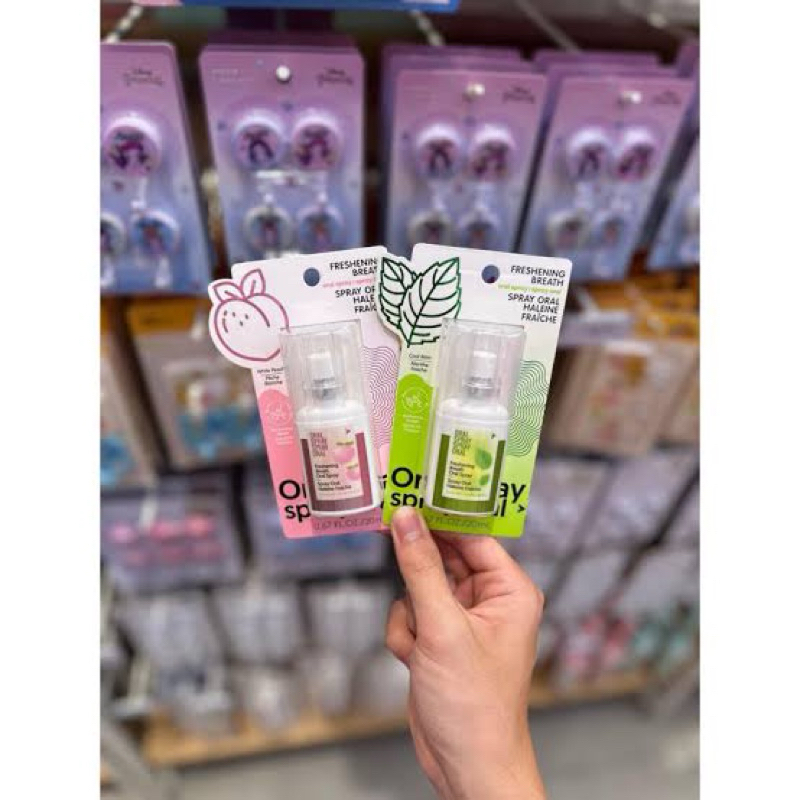 Jual Miniso Oral Spray Freshening / Semprot mulut mint peach | Shopee ...