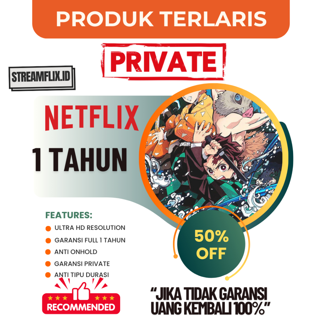 Jual Netflixx Premium 1 - 6 Bulan UHD 4K FULL Garansi | Shopee Indonesia