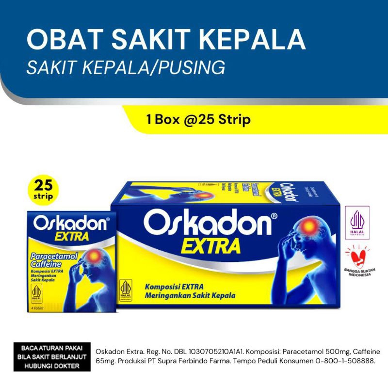 Jual Oskadon Extra oskadooooon 1 Box | Shopee Indonesia