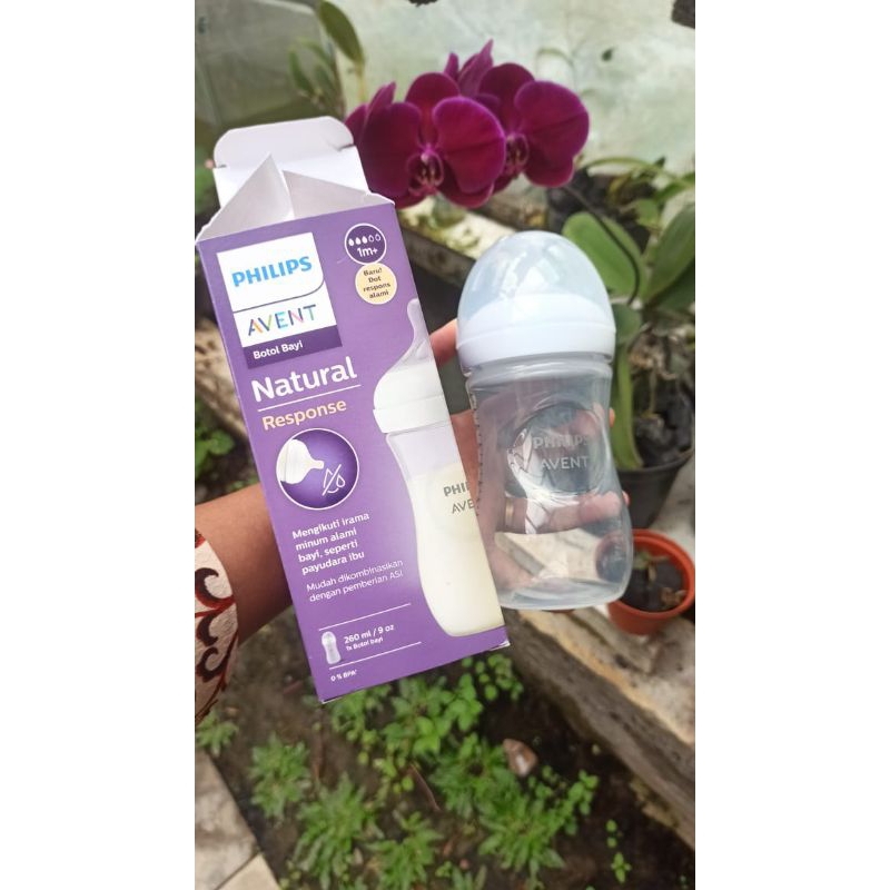 Jual Botol susu bayi Philips Avent Natural Response Baru harga Preloved ...
