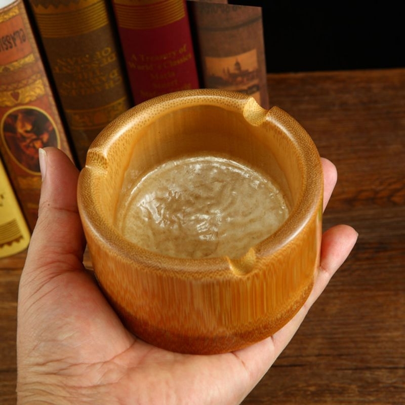 Jual ASBAK Dari Bambu, ASBAK BAMBU UNIK Dari Bambu | Shopee Indonesia