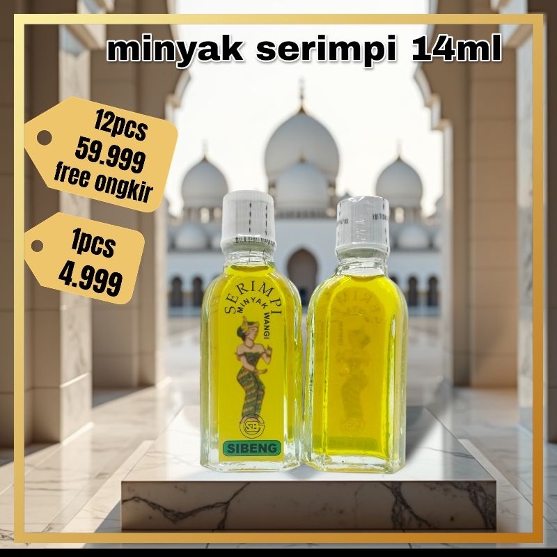 Jual minyak parfum serimpi asli kuning 14ml | Shopee Indonesia