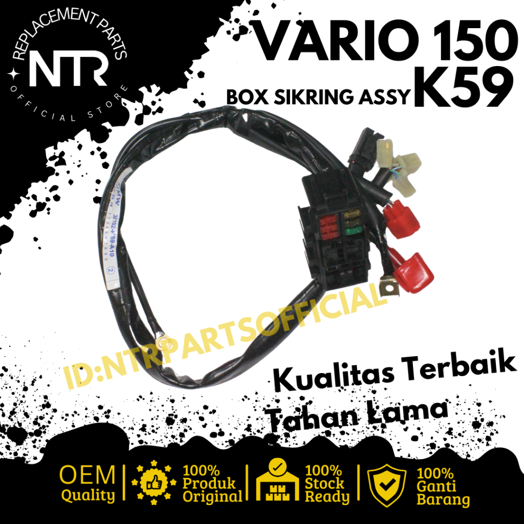 Jual Kabel Battery Sub Harness Box sikring assy Vario 150 eSP K59 | Shopee Indonesia