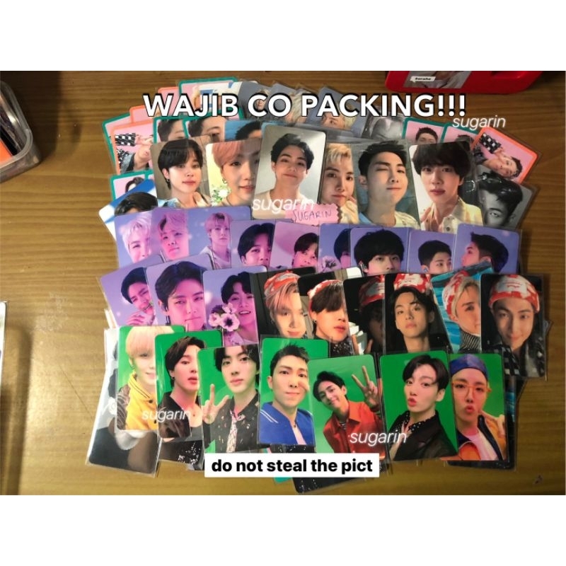 Jual [READY STOCK] OFFICIAL PHOTOCARD DICON 102 BTS RM JIN SUGA JHOPE ...