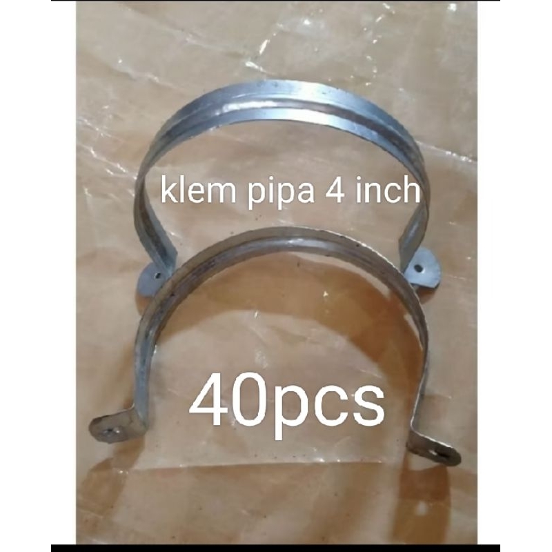 Jual 40pcs Klem Pipa Paralon 4 inch | Shopee Indonesia