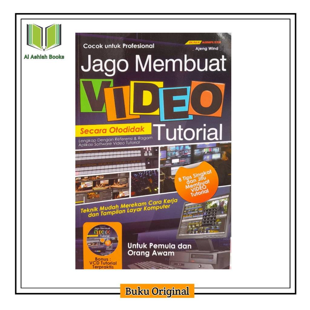 Jual buku jago membuat video tutorial | Shopee Indonesia