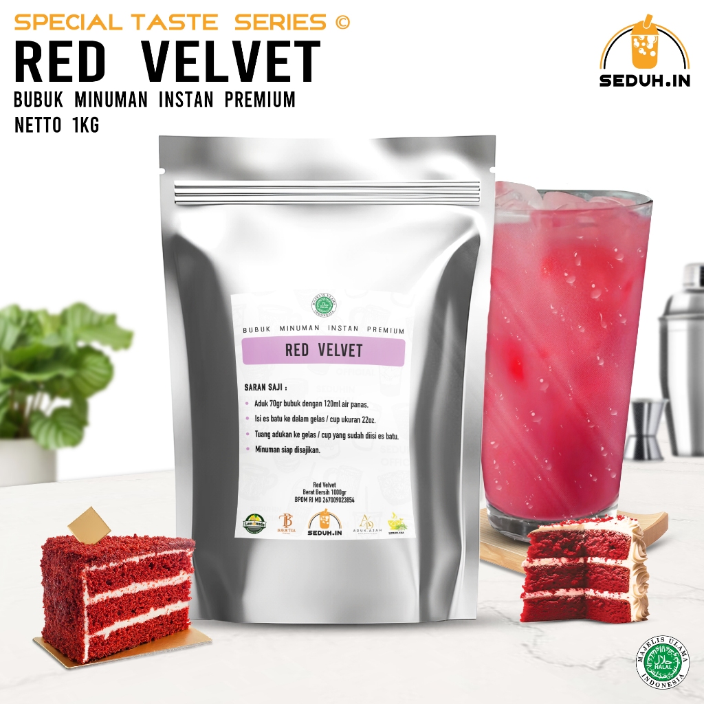 Jual Redvelvet 1KG / Bubuk Minuman Premium | Shopee Indonesia