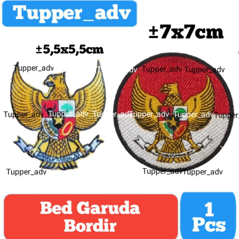 Jual Bed Patch Garuda Bordir / Badge Garuda Bordir | Shopee Indonesia
