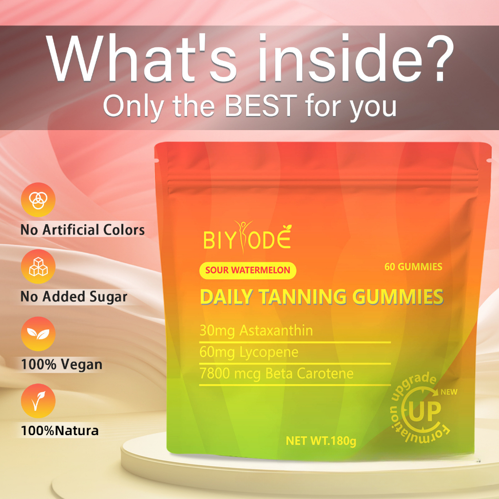 Jual Biyode Daily Tanning Gummies Sour Watermelon | Shopee Indonesia