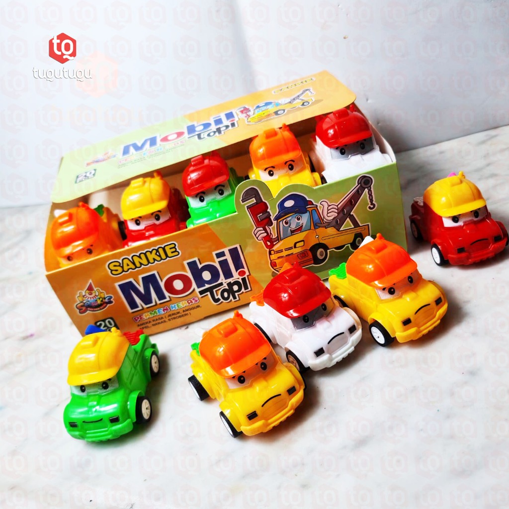 Jual Permen Truk Mobil Konstruksi Rasa Buah Viral | Shopee Indonesia