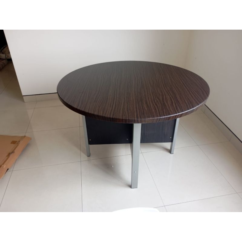 Jual Meja Meeting Bulat Meja Rapat Bulat Meja Kaki besi Meja kantor ...