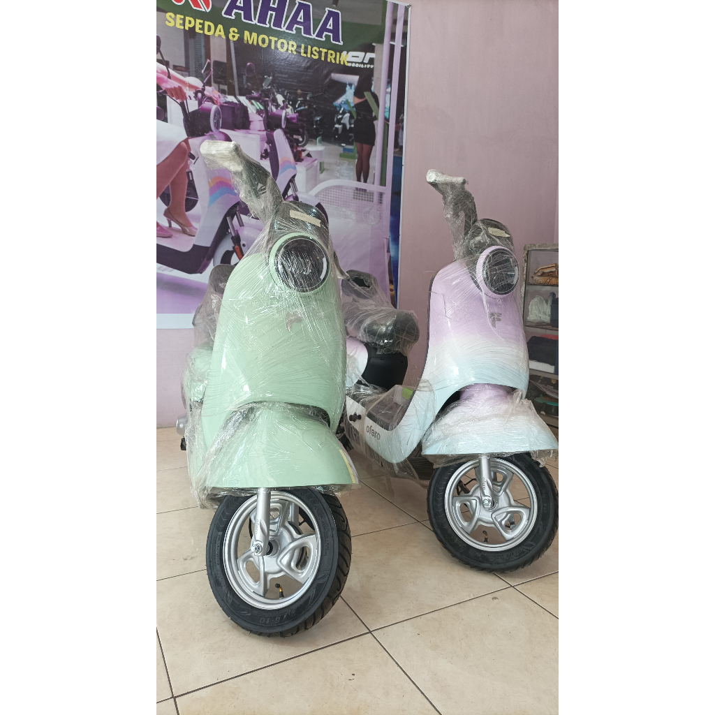 Jual Sepeda Listrik OFERO MAGICAL 2 Baterai Lithium | Shopee Indonesia
